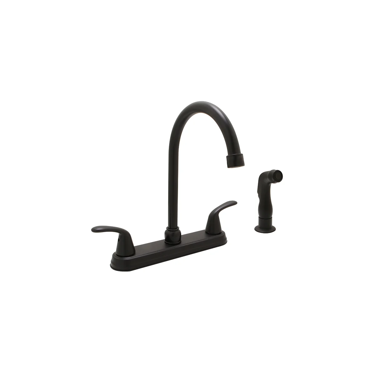 8" kitchen faucet, Matte Black - K2320049-Z - Quality Marble and Granite