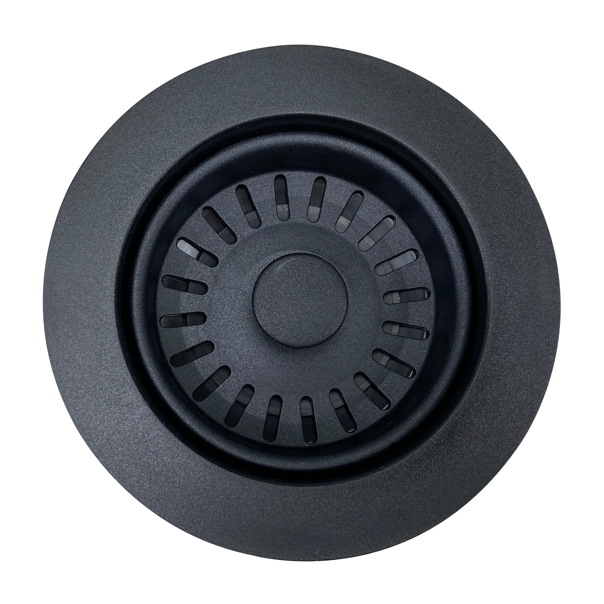 Matte Black Basket Strainer Kitchen Drain -For Granite Composite Sinks ...