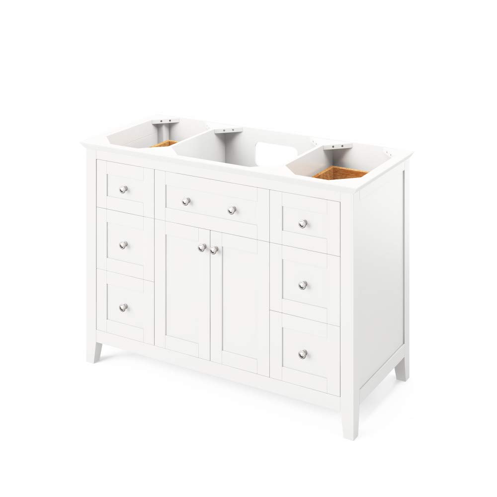 48" White Chatham Vanity - Quality Marble and Granite